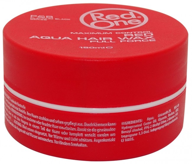Red One aqua wax 150ml bleu